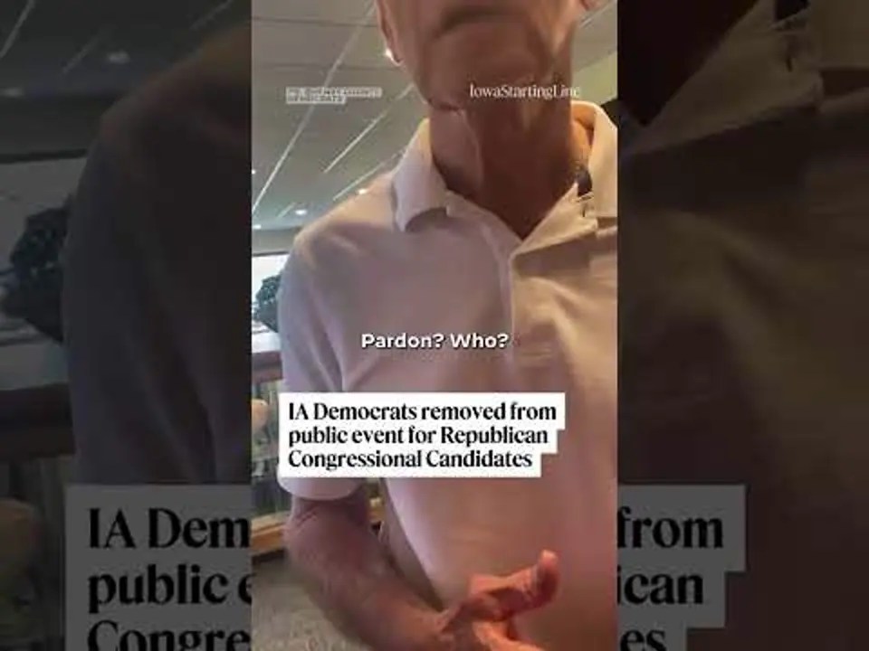 IA Democrats removed from public event for Republican Congressional ...